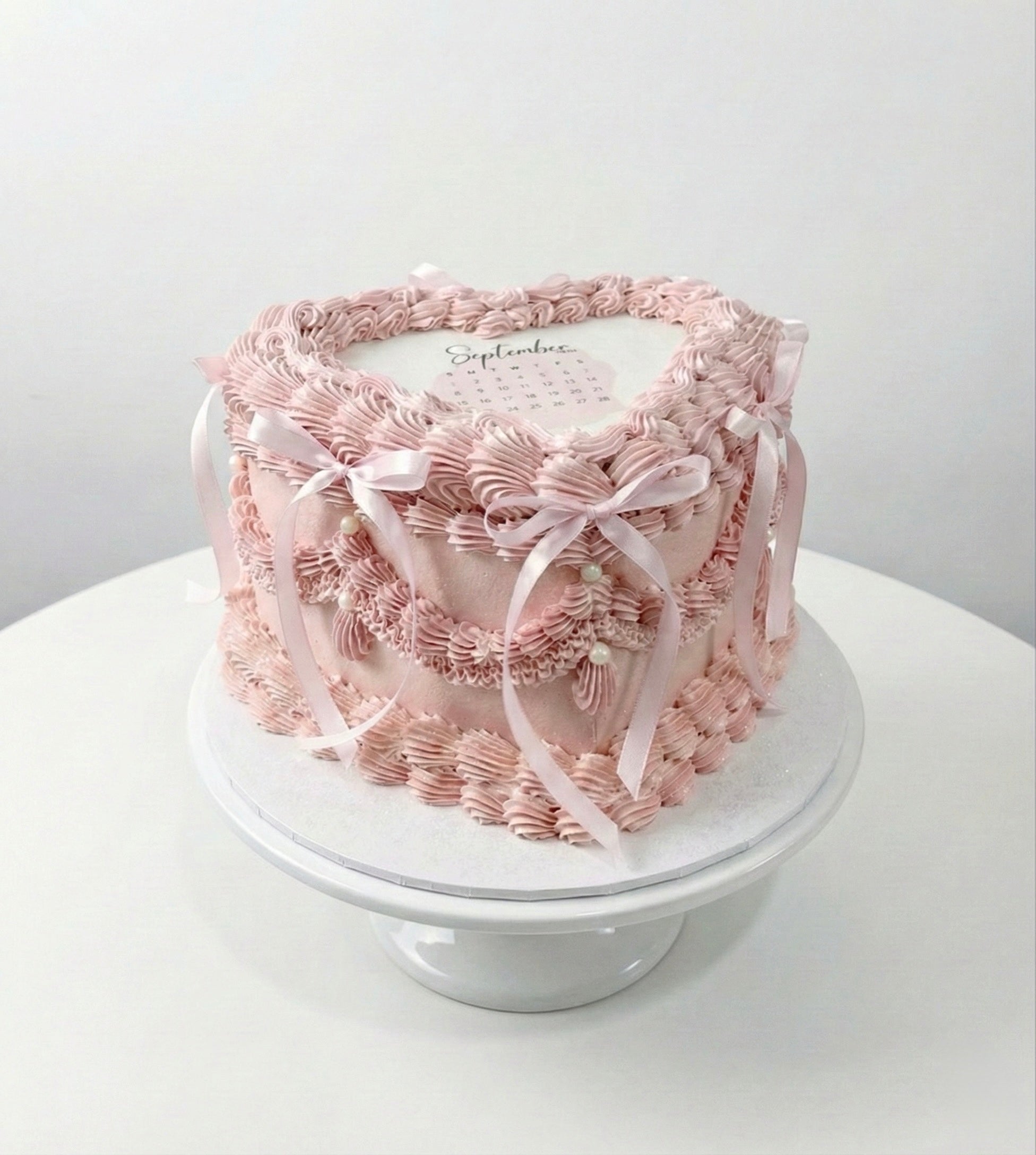 Calendar Vintage Heart Cake Sydney – PT'S CAKES